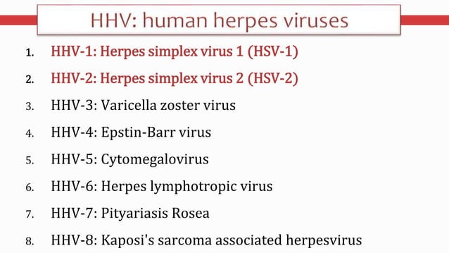 6 vb lesions (1) viral infection & hsv - copy | PPT