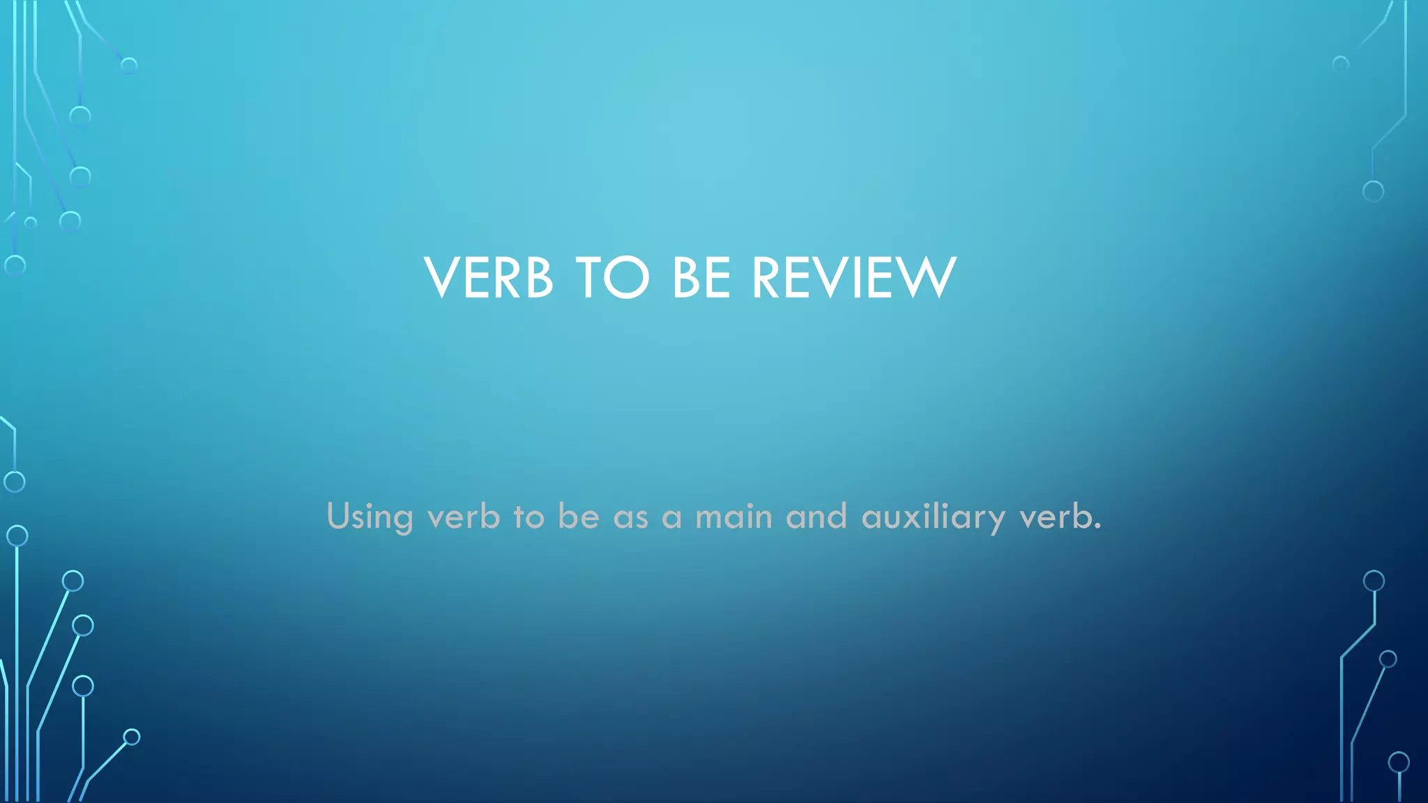 TO BE EXPLANATION | PDF