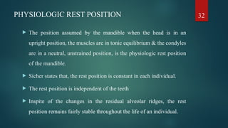 Vertical Jaw Relation | PPTX