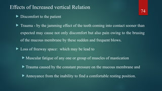 Vertical Jaw Relation | PPTX