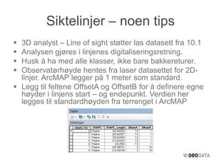 Visualisering og bruk av laserdata - Geodata sommerkonferanse 2013 | PDF