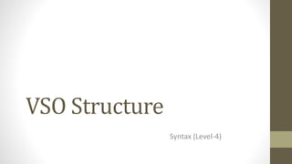 VSO structure | PPT