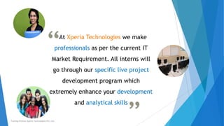 6 Week Summer Internship in Delhi NCR for B.Tech, MCA, Bsc IT, etc ...