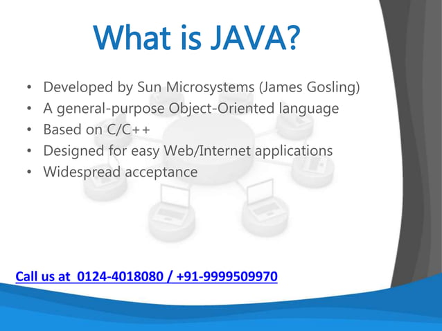 6 Weeks Summer Training on Java By SSDN Technologies | PPTX