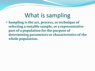 6-What is sample.pptx | Science