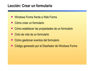 6. windows forms | PPT