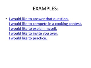 6-WOULDL LIKE 1.ppt