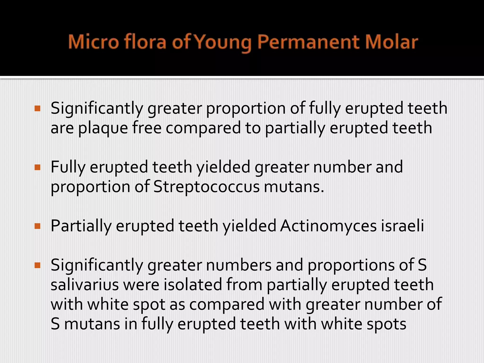 young permanent tooth | PPTX