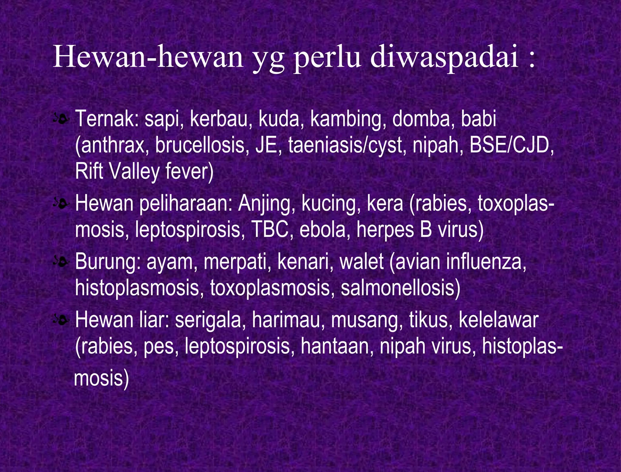 6. zoonosis | PPT