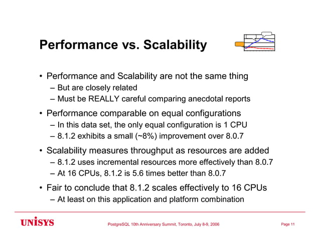 Scaling PostgreSQL on SMP Architectures | PPT