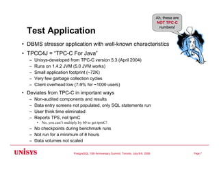 Scaling PostgreSQL on SMP Architectures | PPT