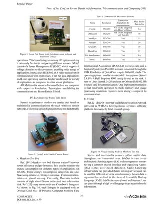 Wireless Multimedia Sensor Network: A Survey on Multimedia Sensors | PDF | Internet of Things ...