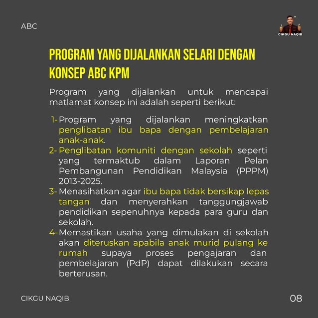 ABC (Anak yang Baik lagi Cerdik) | PDF