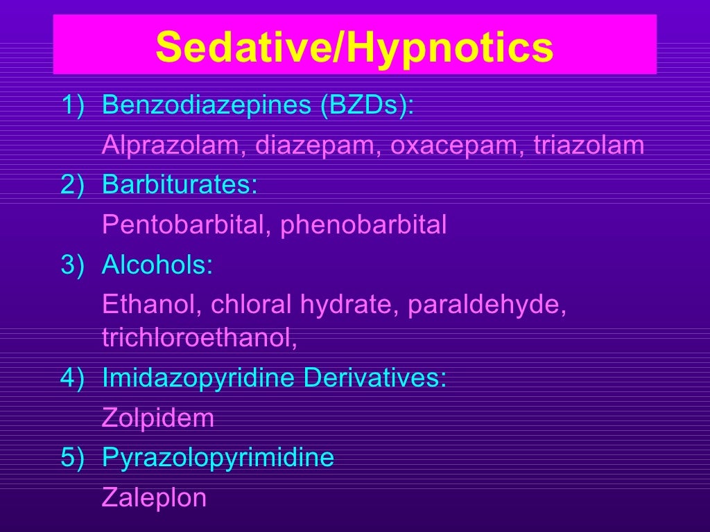 Anxiolytic drugs