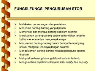 6000 pengurusan stor | PPT