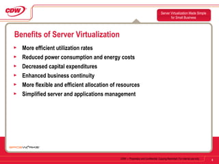 Server Virtualization | PPT | Computing | Technology & Computing
