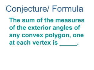 6001 sum of angles polygons | PPT