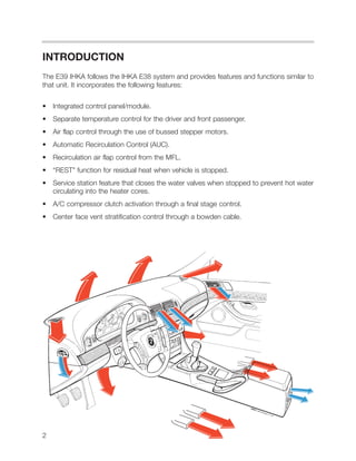 60087943 bmw-e39-integrated-automatic-heating-and-air-conditioning | PDF