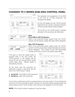 60087943 bmw-e39-integrated-automatic-heating-and-air-conditioning | PDF