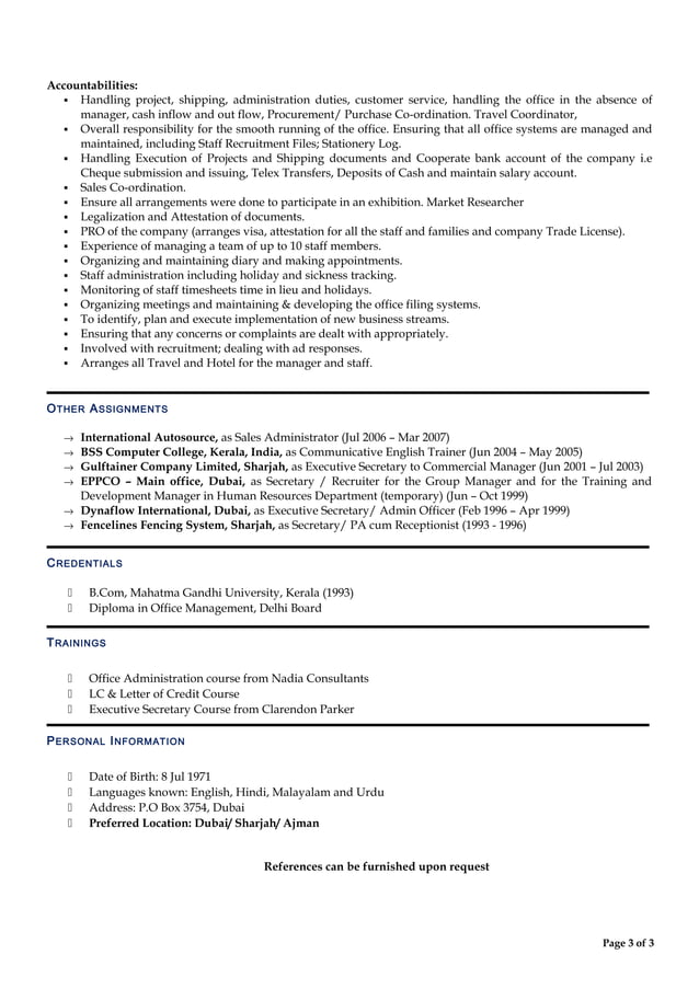 Resume- Maria Raju | PDF