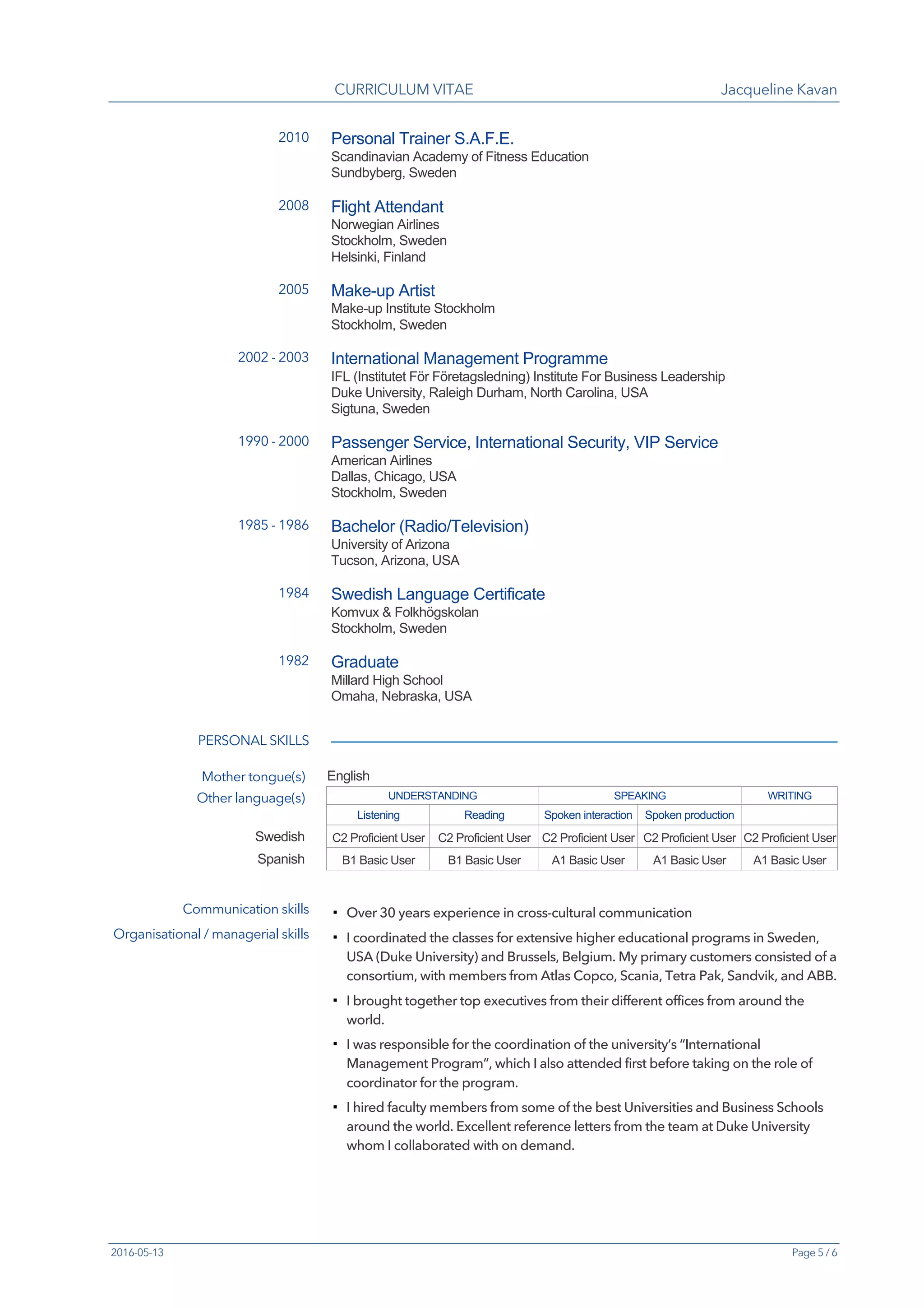 JK-CV-May2016 F | PDF