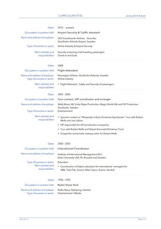 JK-CV-May2016 F | PDF