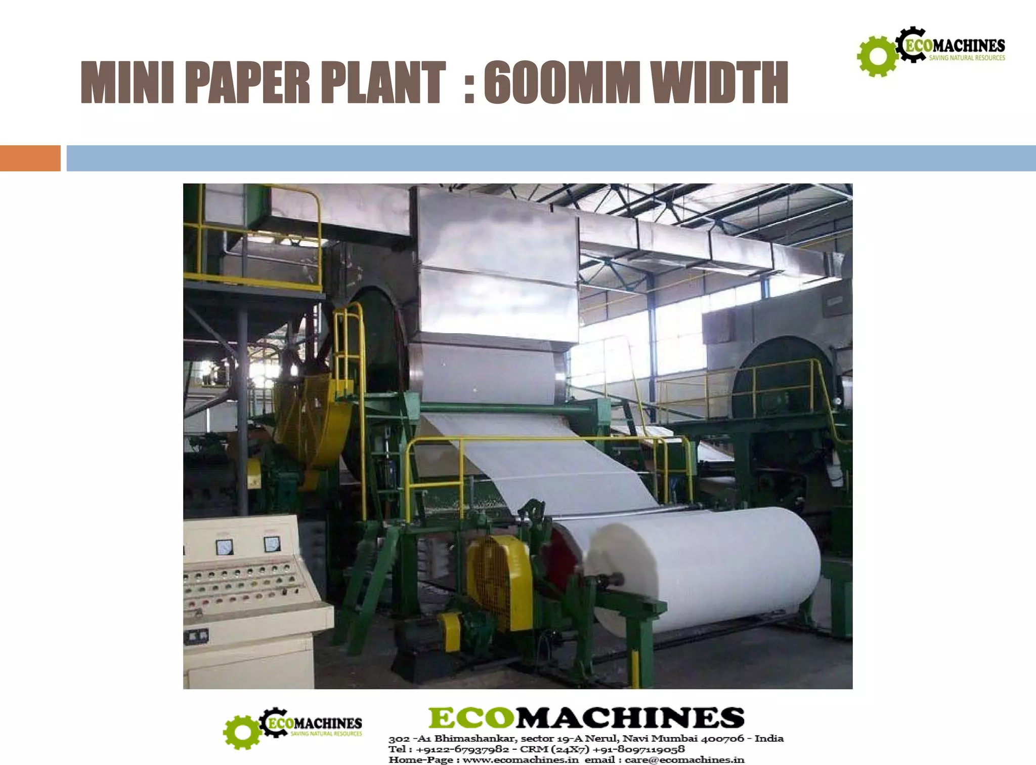 Mini Paper Mill | PPT