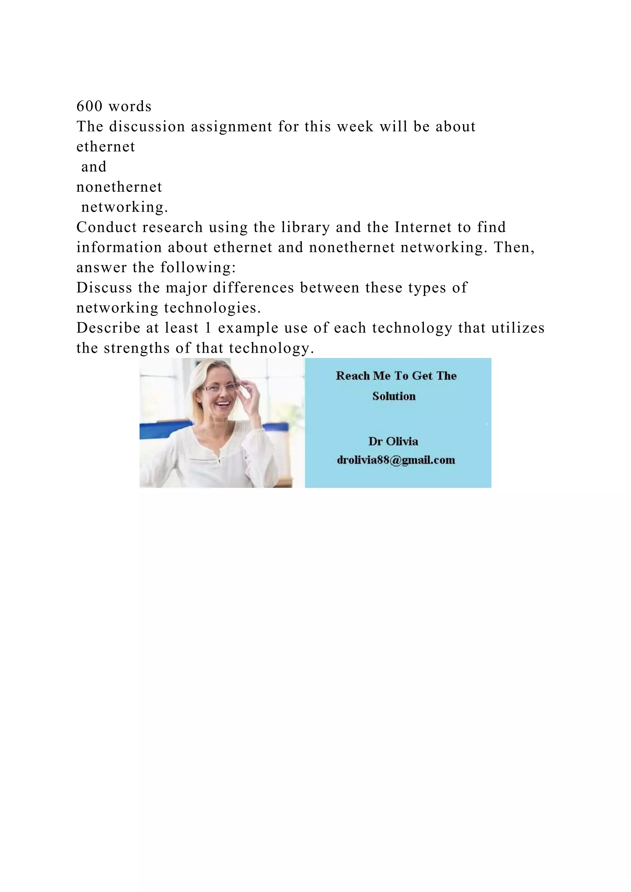 600 wordsThe discussion assignment for this week will be about e.docx