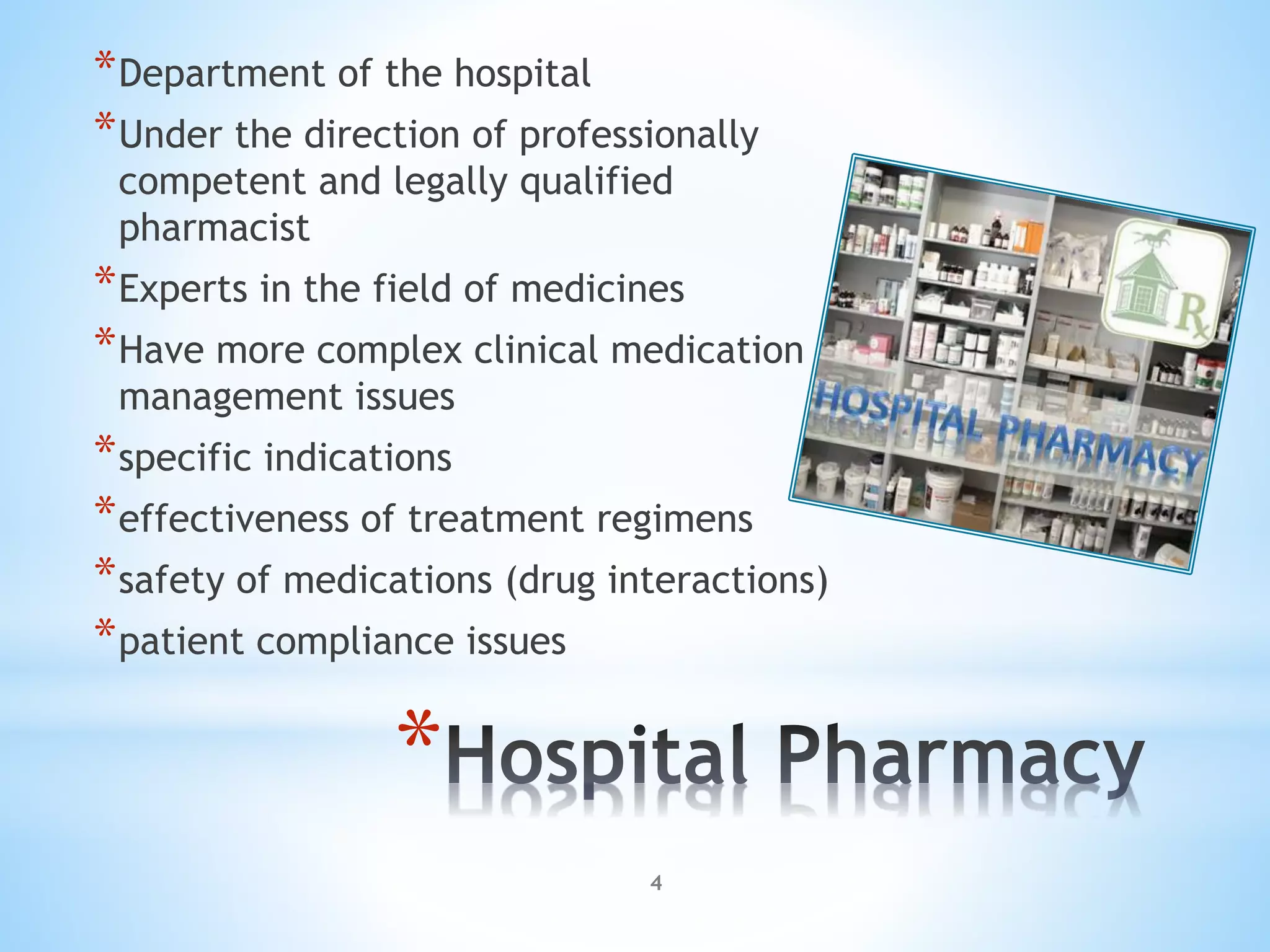 RESEARCH IN HOSPITAL PHARMACY and PHARMACY EDUCATION | PPTX