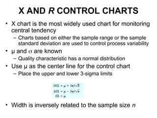 control chart and their types and other chart | PPT