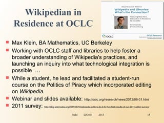 601 Session5-Encyclopedias | PPT | Search | Internet