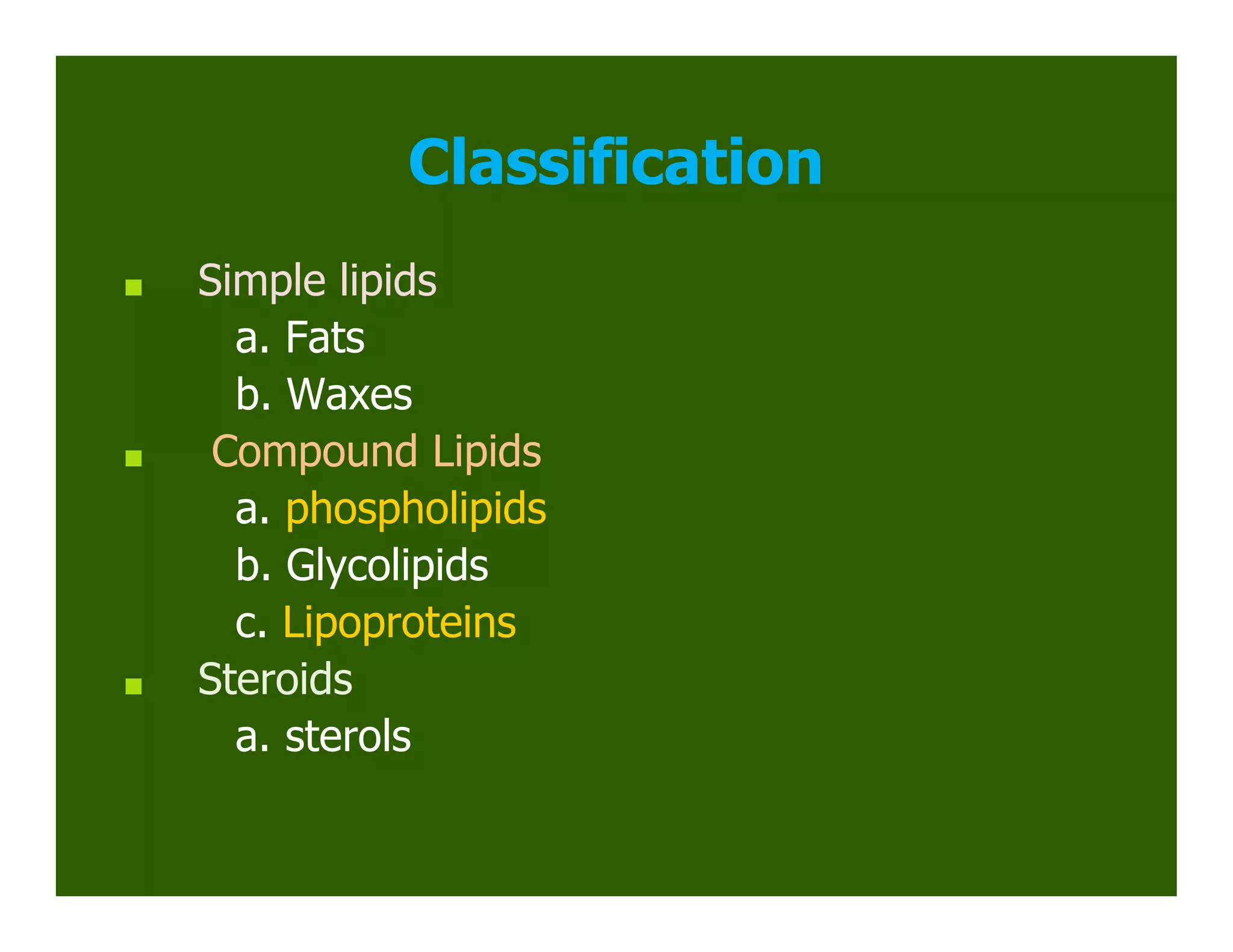 Lipids.pptx | Chemistry | Science