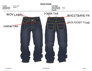 60116829 jean-tech-pack | PDF