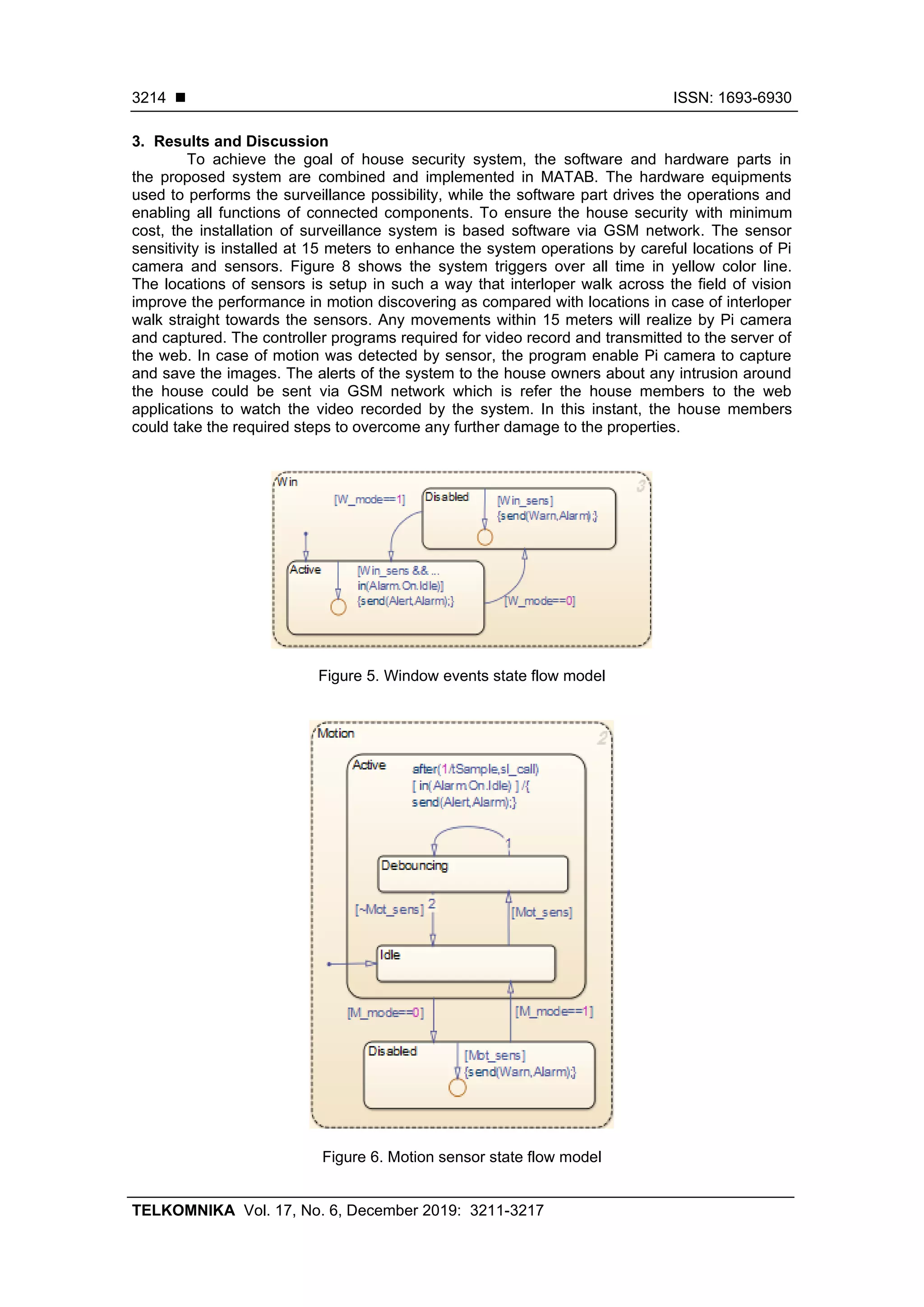 Design and realization of motion detector system for house security | PDF | Home Security | Home ...