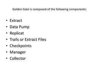 60141457-Oracle-Golden-Gate-Presentation.ppt | Databases | Computer ...