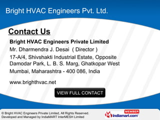 HVAC & Clean Room System by Bright HVAC Engineers Private Limited ...