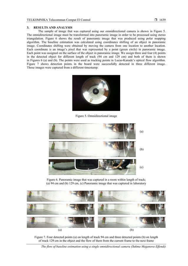 The Flow Of Baseline Estimation Using A Single Omnidirectional Camera Pdf