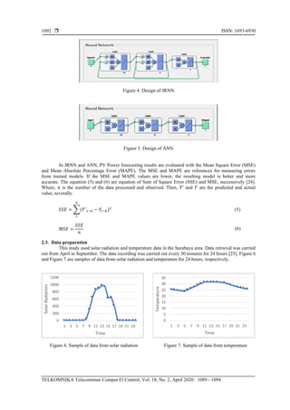 Short-term photovoltaics power forecasting using Jordan recurrent ...