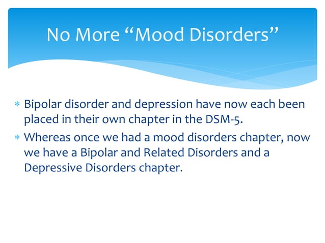 MOOD DISORDER- DEPRESSIVE AND BIPOLAR DISORDERS | PPT