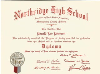 Diploma | PDF
