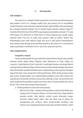 PROPOSAL BISNIS DEMEN NGUNYAH | PDF