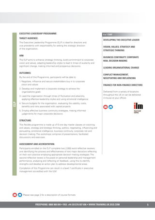 2012 Leadership & Management Academy Brochure | PDF