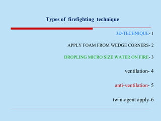 technical firefighting | PPT