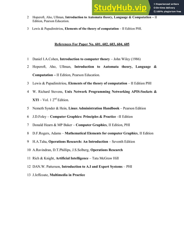 601 Theory Of Computation | PDF