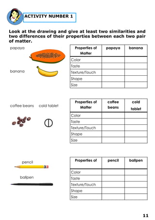 Grade-1 - Science Deparment of Education | PDF