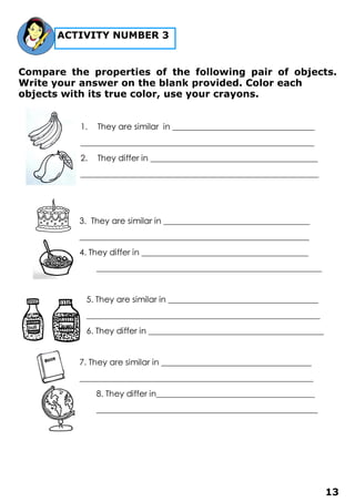 Grade-1 - Science Deparment of Education | PDF