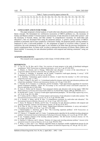Towards a formal analysis of the multi-robot task allocation problem using set theory | PDF