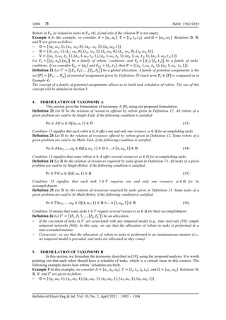 Towards a formal analysis of the multi-robot task allocation problem using set theory | PDF