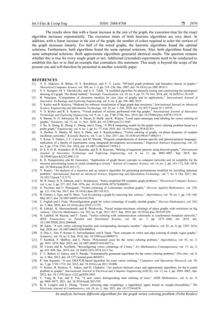 An analysis between different algorithms for the graph vertex coloring ...