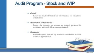 Presentation 3 - Audit Program & Procedure | PPT